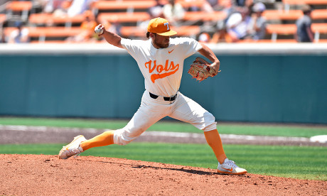 Tennessee Pitcher Richard Jackson Delivers Pitch Editorial Stock Photo ...