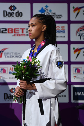 Aaliyah Powell Great Britain Poses Bronze Editorial Stock Photo - Stock ...