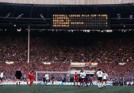 Scoreboard Shows Score Wembley Editorial Stock Photo - Stock Image ...