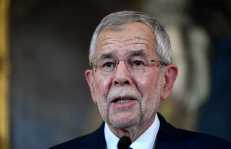 Austrian President Alexander Van Der Bellen Editorial Stock Photo ...