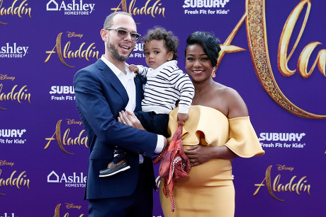 Tatyana Ali R Her Husband Vaughn Editorial Stock Photo - Stock Image ...