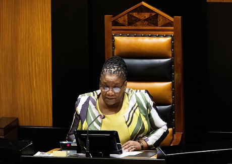 Thandi Modise Speaker National Assembly Presides Editorial Stock Photo ...