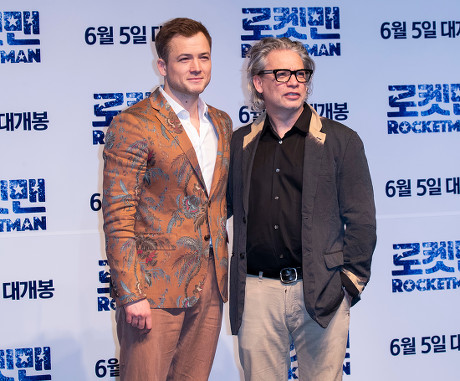 __COUNT__ 'Rocketman' film press conference, Seoul, South Korea - 23 May 2019 Stock Pictures ...