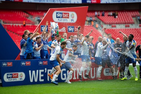 Tranmere Rovers Fans Celebrate Stands Editorial Stock Photo - Stock ...