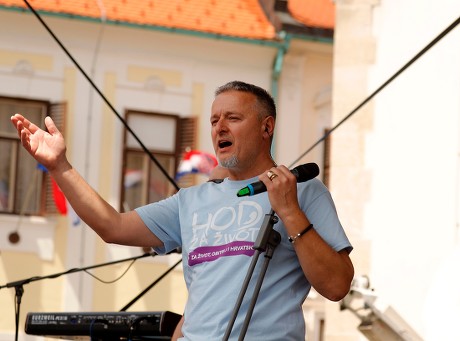 Marko Perkovic Thompson Sings Song On Editorial Stock Photo - Stock ...