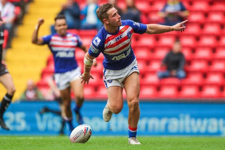 Wakefields Kyle Wood Celebrates His Try Editorial Stock Photo - Stock ...