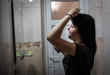 19yearsold Berfin Ozek Brushes Her Hair Editorial Stock Photo - Stock ...