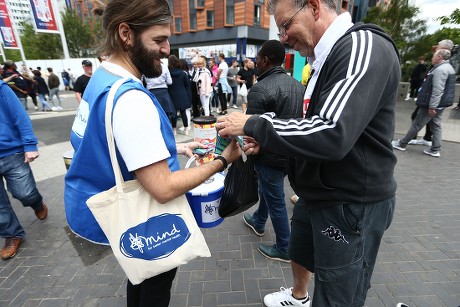 Mind Bucket Collectors Talking Fans Giving Editorial Stock Photo ...