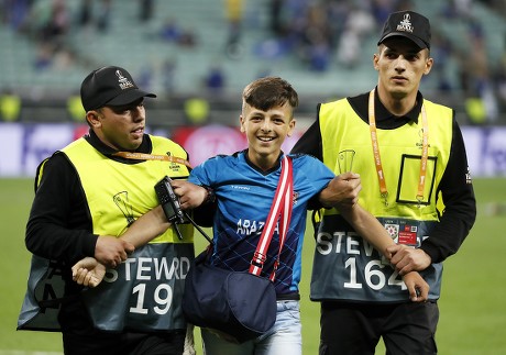 Young Pitch Invader Led Off Pitch Editorial Stock Photo - Stock Image ...