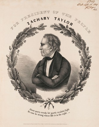 President People Zachary Taylor Us Presidential Editorial Stock Photo ...