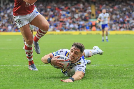 Declan Patton 15 Warrington Wolves Goes Editorial Stock Photo - Stock ...