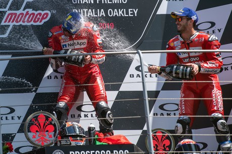 Gp Motorcycle Podium Party Editorial Stock Photo - Stock Image ...