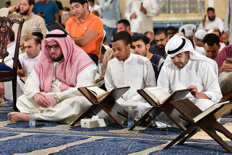 27th night of Ramadan in Kuwait, Kuwait City - 31 May 2019 Stock ...