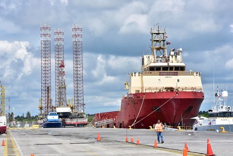 General View Dos Bocas Port Tabasco Editorial Stock Photo - Stock Image ...