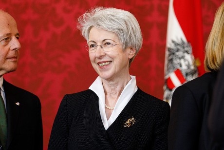 Elisabeth Udolfstrobl New Economy Minister Austria Editorial Stock ...