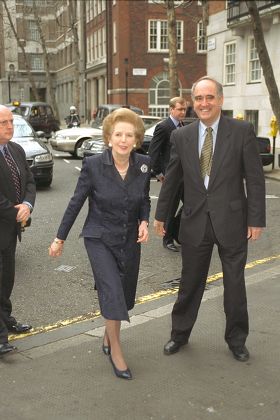 Baroness Thatcher Greated By Conserative Party Editorial Stock Photo ...