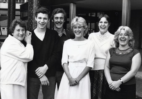 Wilkins Family Lr Margaret Wilkins Christopher Editorial Stock Photo ...
