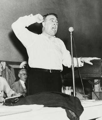 Father Coughlin 18911979 Radio Priest Attacking Editorial Stock Photo ...