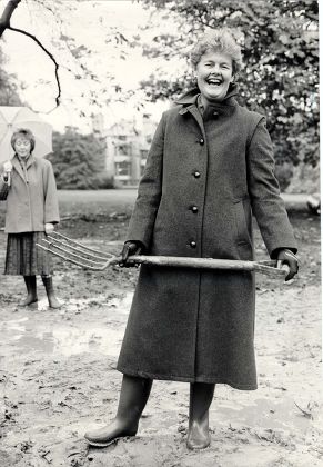 Lady Rosalind Runcie 1986 Mrs Rosalind Editorial Stock Photo - Stock ...
