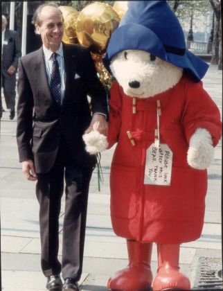Lord Tebbit 1990 Norman Tebbit Takes Editorial Stock Photo - Stock ...