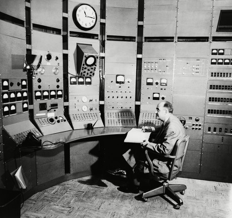 Enrico Fermi 19011954 Seated Control Panel Editorial Stock Photo ...