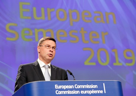 Eu Commission Vicepresident Financial Services Capital Editorial Stock ...