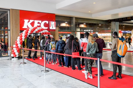 Opening First Kentucky Fried Chicken Restaurant Editorial Stock Photo ...