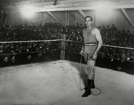 Jim Jeffries Holding Jumping Rope Boxing Editorial Stock Photo - Stock ...