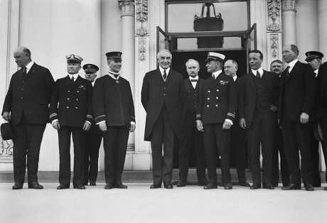 President Warren Harding Group Including Men Editorial Stock Photo ...