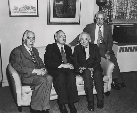 Portrait Four Famous Nuclear Physicists Lr Editorial Stock Photo ...