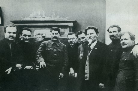 Stalin Photographed High Soviet Officials March Editorial Stock Photo ...