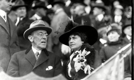 President Woodrow Wilson First Lady Edith Editorial Stock Photo - Stock ...