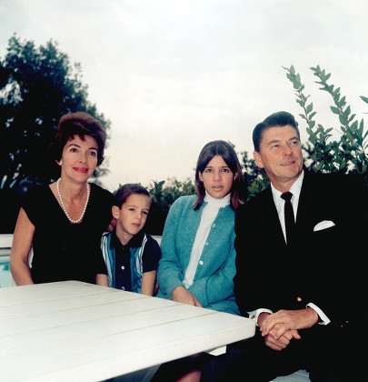Nancy Reagan Ron Reagan Jr Patty Editorial Stock Photo - Stock Image ...