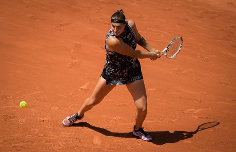 Arena Sabalenka Belarus During Her Doubles Editorial Stock Photo ...