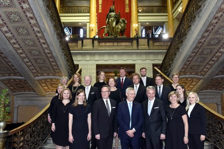 Ministers New Finnish Government Pose Minister Editorial Stock Photo ...