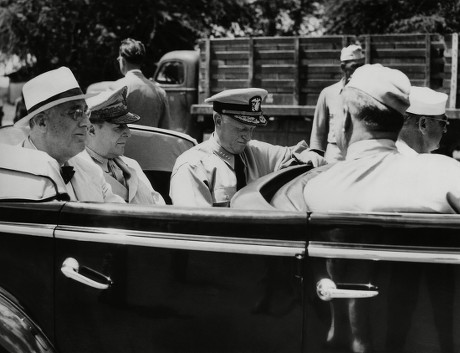 President Franklin D Roosevelt Left General Editorial Stock Photo ...