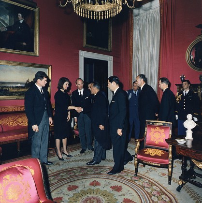 Edward Kennedy Jacqueline Kennedy Angier Biddle Editorial Stock Photo ...
