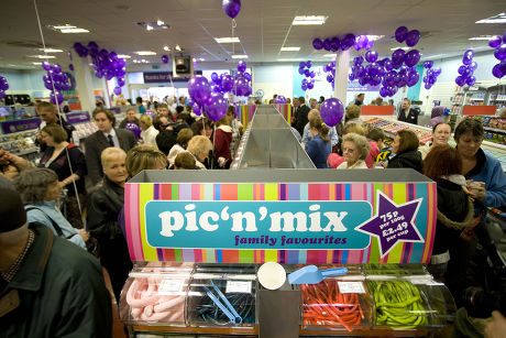 Pic N Mix Counter Inside Alworths Editorial Stock Photo - Stock Image ...