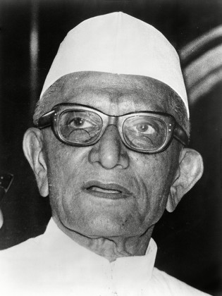 India Prime Minister Morarji R Desai Editorial Stock Photo - Stock ...