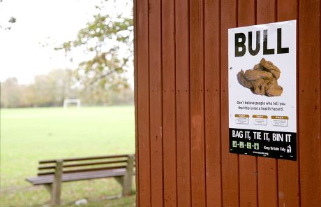 Graphic Poster Dog Mess Editorial Stock Photo - Stock Image | Shutterstock