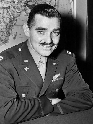 Captain Clark Gable World War Ii Editorial Stock Photo - Stock Image ...