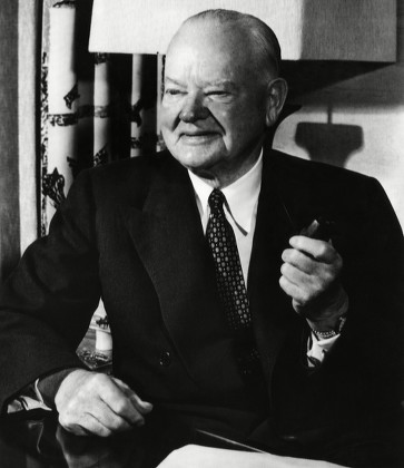 Former President Herbert Hoover 18741964 Us Editorial Stock Photo ...