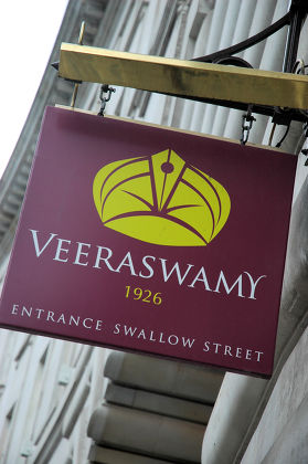 Veeraswamy Indian Restaurant Sign Editorial Stock Photo - Stock Image ...