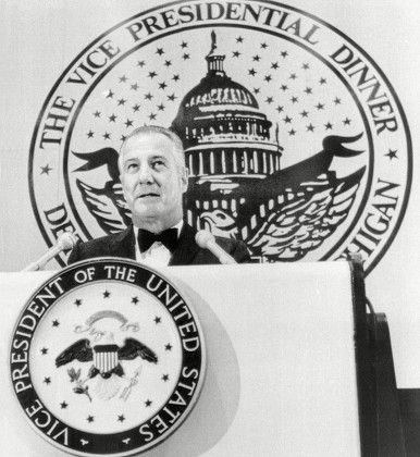 Vice President Spiro T Agnew Delivering Editorial Stock Photo - Stock ...