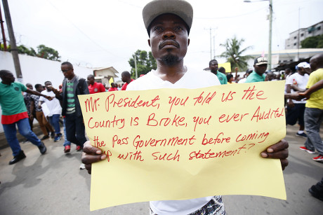 Liberian Protest in Monrovia, Liberia - 07 Jun 2019 Stock Pictures ...