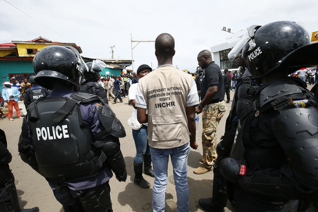 Liberian Protest in Monrovia, Liberia - 07 Jun 2019 Stock Pictures ...