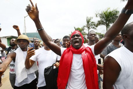 Liberian Protest in Monrovia, Liberia - 07 Jun 2019 Stock Pictures ...