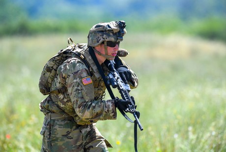 Us Soldier Takes Part Decisive Strike Editorial Stock Photo - Stock ...