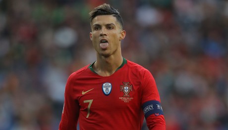 Cristiano Ronaldo Portugal Sticks Out His Editorial Stock Photo - Stock ...