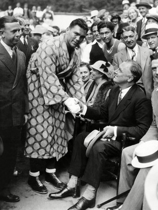 Governor Franklin D Roosevelt Shaking Hands Editorial Stock Photo ...
